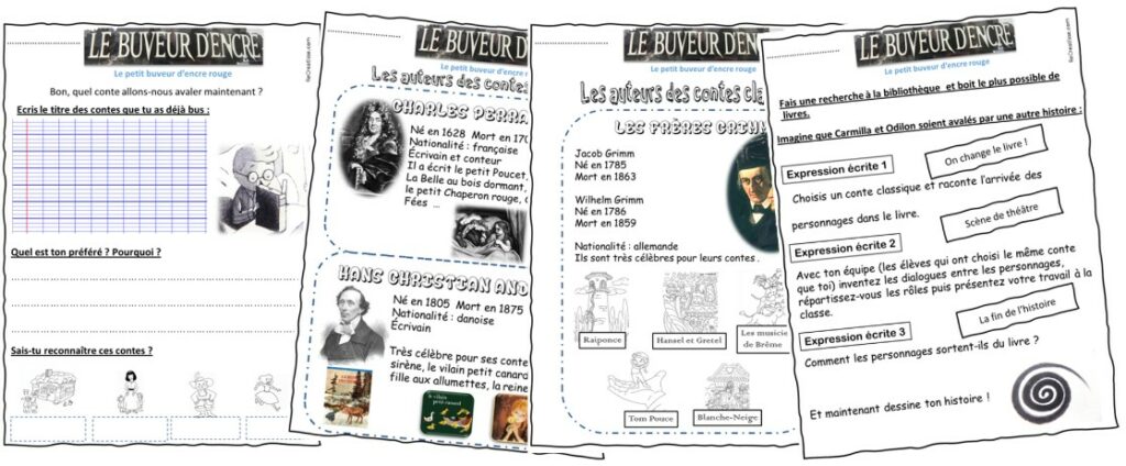 Le petit buveur d'encre rouge - Dyscool • ReCreatisse