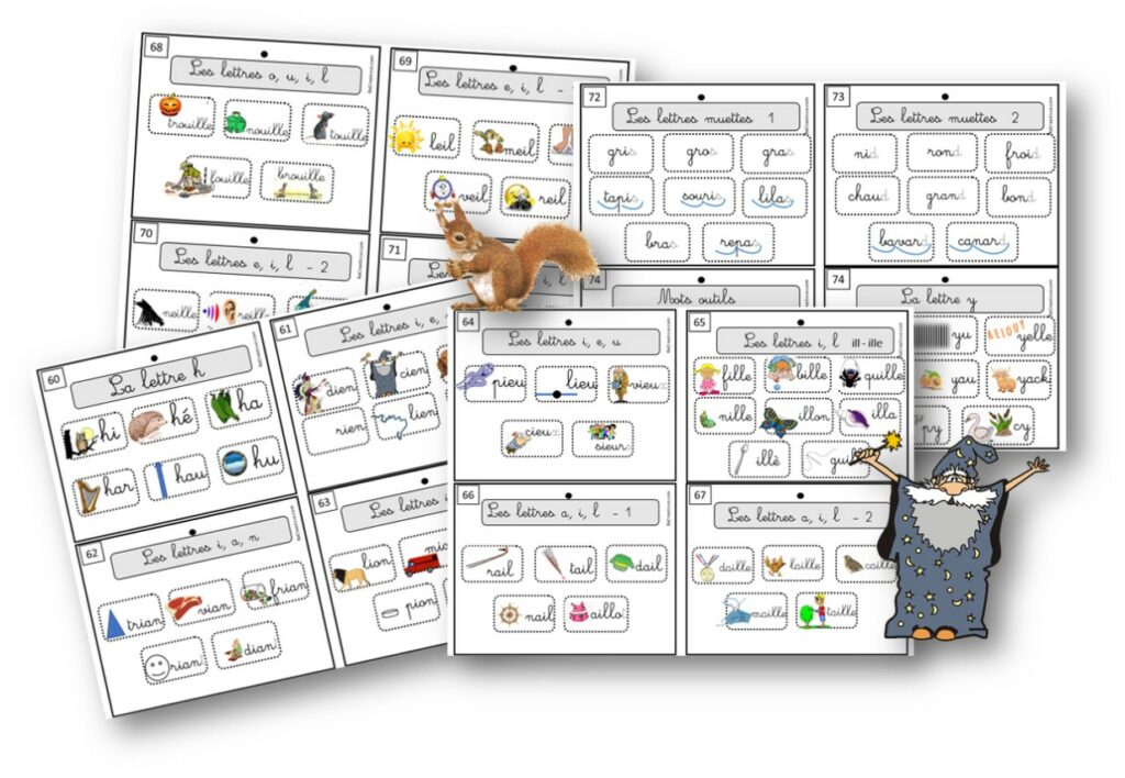 CARTES LECTURE syllabes • ReCreatisse