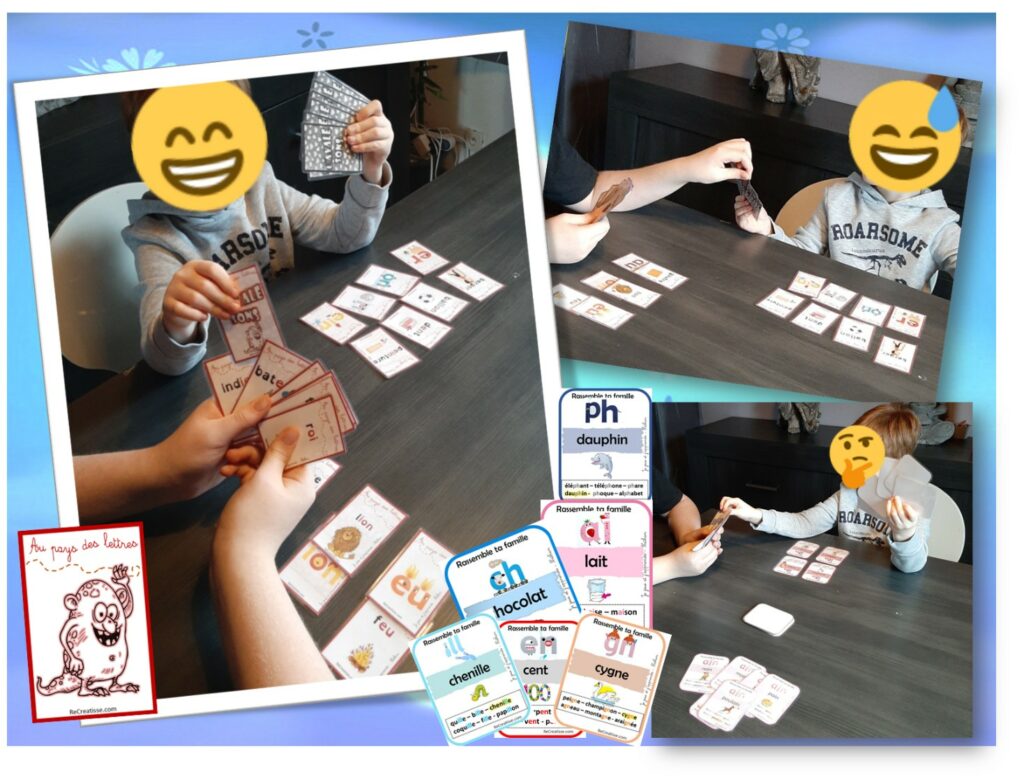 Je joue et j'apprends - Les sons complexes • ReCreatisse