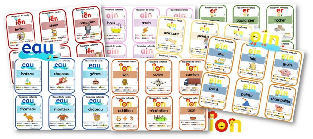 Je joue et j'apprends - Les sons complexes • ReCreatisse