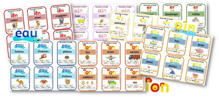 Je joue et j'apprends - Les sons complexes • ReCreatisse