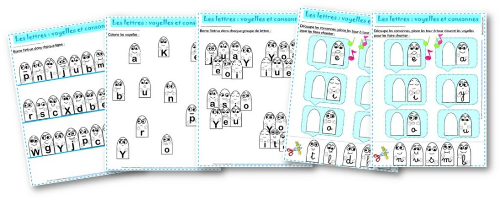 1001 activités avec les ReCrealettres • ReCreatisse