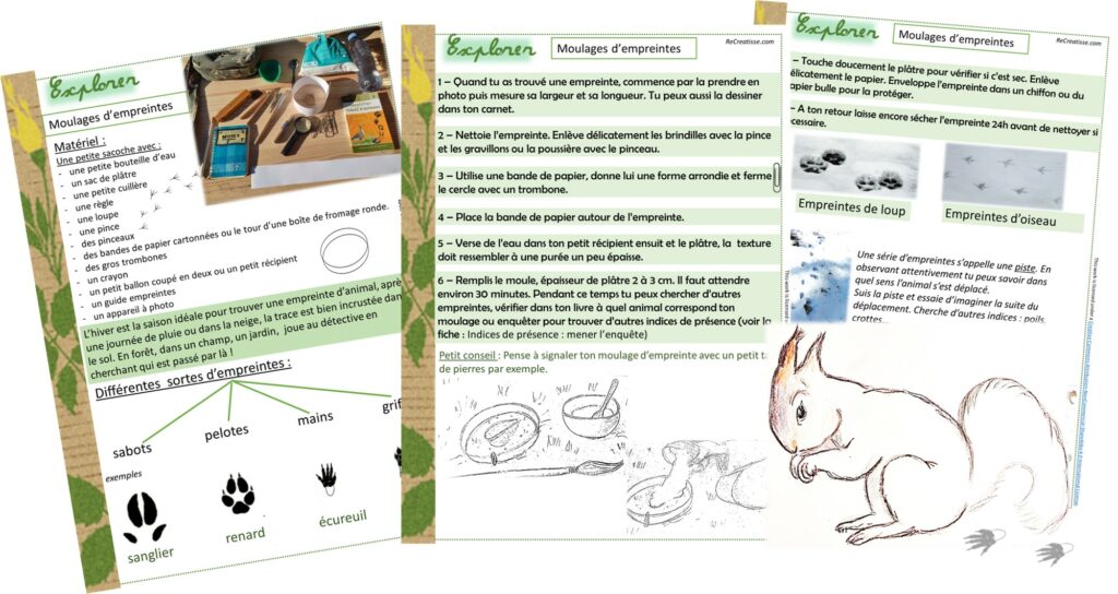 Mon cahier d'activités NATURE • ReCreatisse