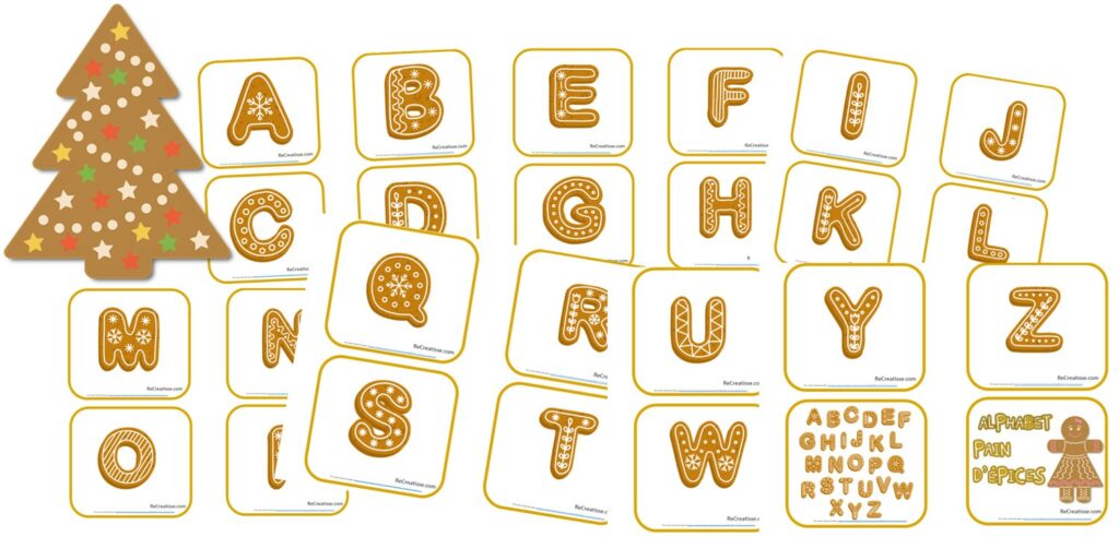 ATELIERS ALPHABET pain d'épices CP • ReCreatisse