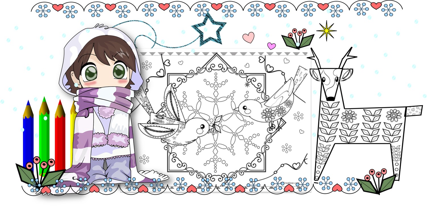 Mon hiver géométrique • ReCreatisse