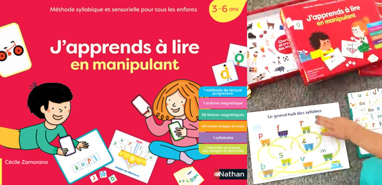J'apprends à lire en manipulant - Nathan • ReCreatisse