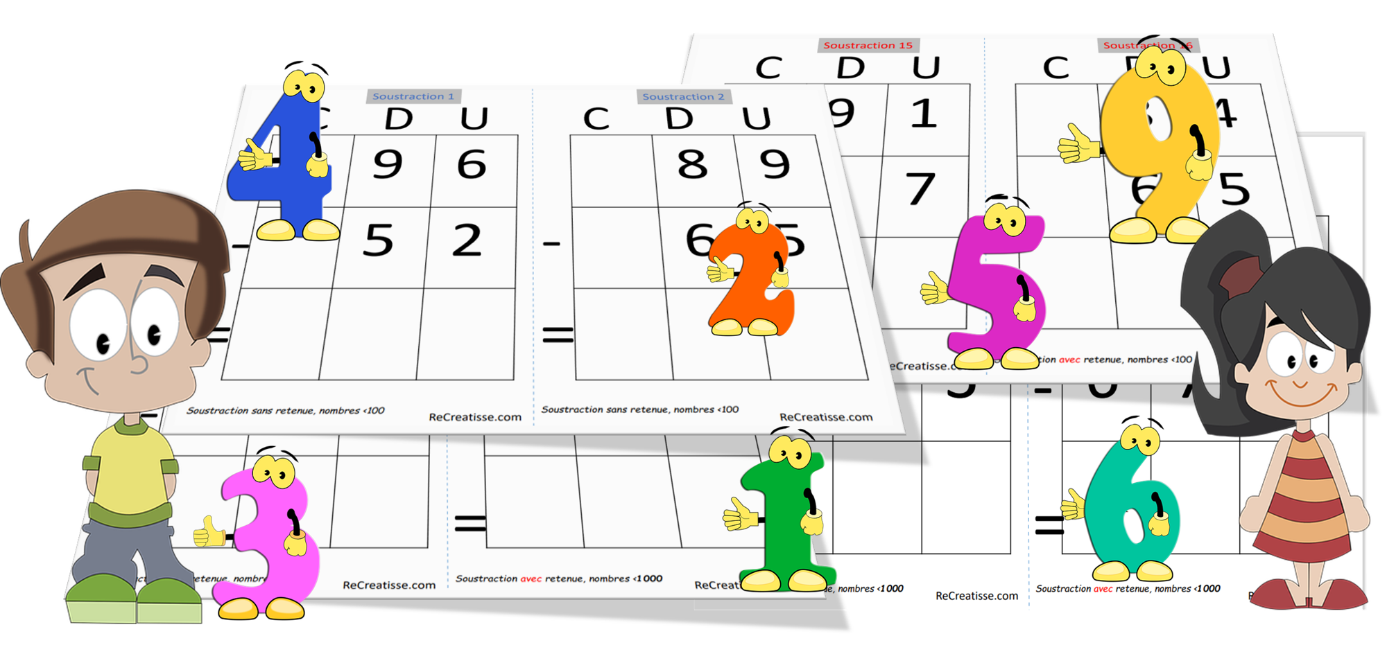 ATELIER soustractions posées • ReCreatisse