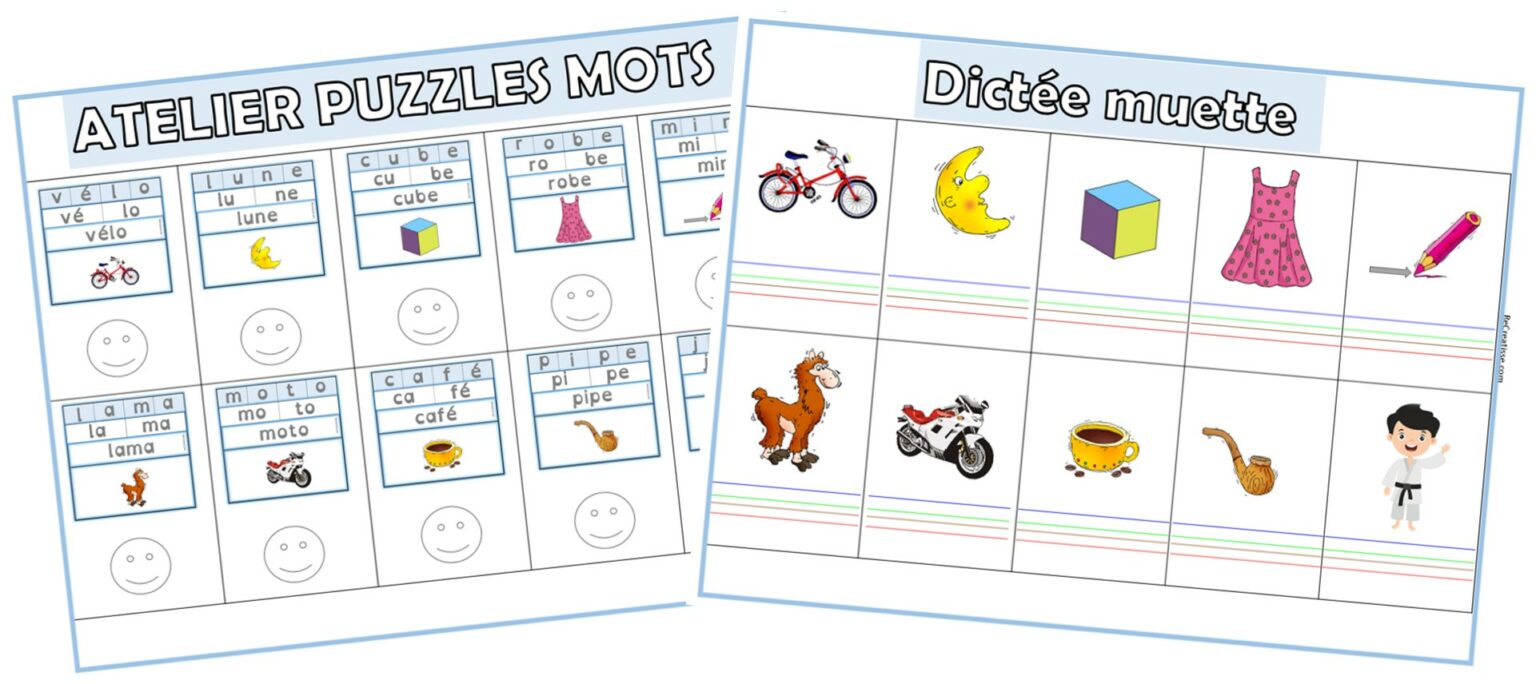 ATELIER Puzzles mots • ReCreatisse