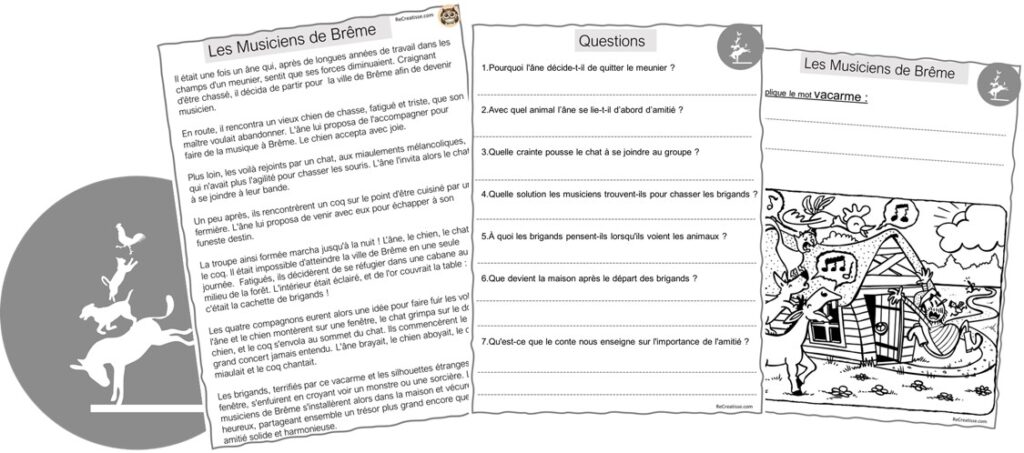 LECTURE : Phrases - textes et activités • ReCreatisse