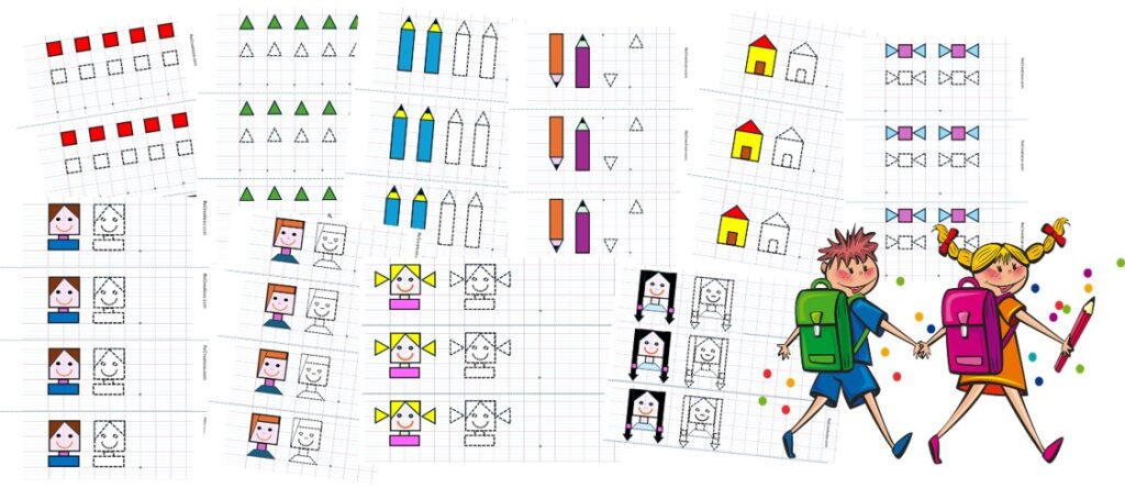 Des frises pour les cahiers - cycle 2 • ReCreatisse