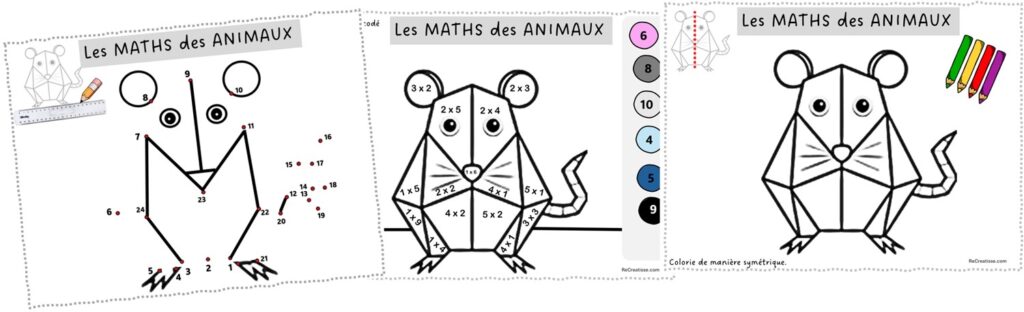 Les Maths des animaux • ReCreatisse