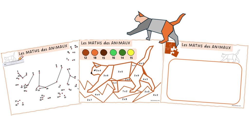 Les Maths des animaux • ReCreatisse