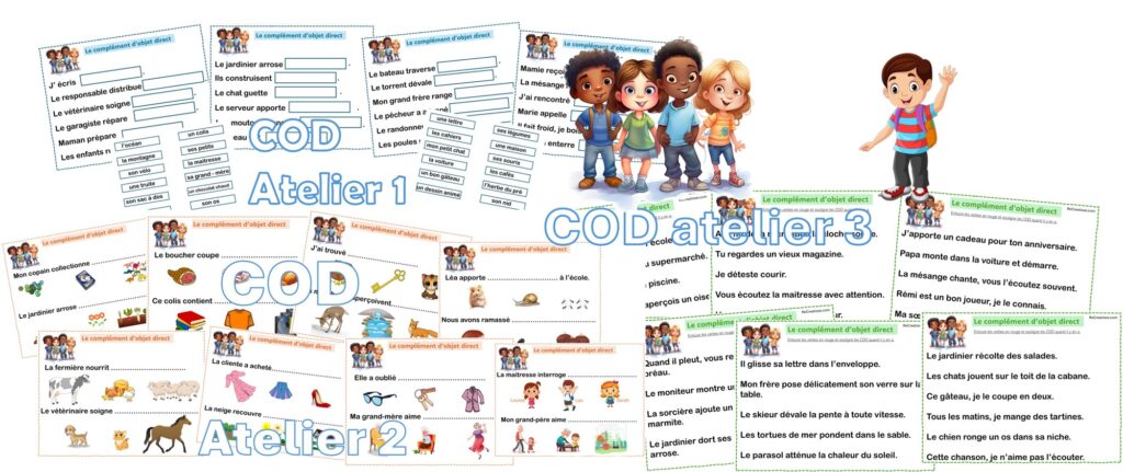 GRAMMAIRE : Les compléments • ReCreatisse