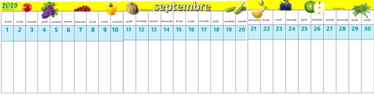 POUTRE du TEMPS et CALENDRIERS 2025/2026 • ReCreatisse